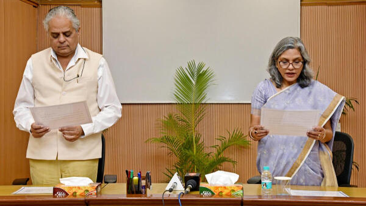 Former bureaucrat Anuradha Prasad joins UPSC; two member posts yet to be filled - The Hindu